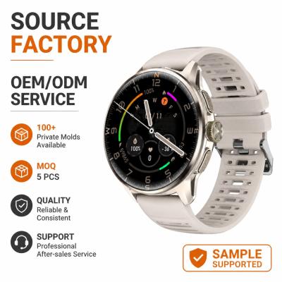 China H100 Smart Watch 5G/GSM SIM Card AMOLED Display GPS Navigation Fitness Sleep Tracker Alarm Clock AI Voice Assistant Calendar for sale