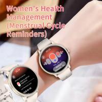 China H80 4G Android Women Smart Watch AMOLED Display 3GB+32GB Storage NFC SIM Card Video Call SOS IP68 Waterproof Alloy Sleep Tracker for sale