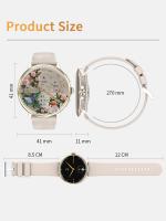 China H88 4G Android Women's Smart Watch 49mm AMOLED Display 3GB+32GB Storage NFC SIM Card Video Call IP68 Waterproof Alloy SDK for sale