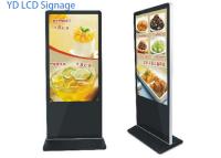 China Interactive Touch Screen Digital Signage Kiosk 55 Inch For Exhibition Halls for sale