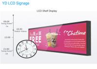 China LCD Shelf Edge Digital Signage LG Customized Size With Auto Loop Playing Function for sale