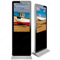 China Floor Standing Digital Ad Screens With HD Panel for sale