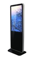 China Floor Standing Digital Ad Screens With HD Panel for sale