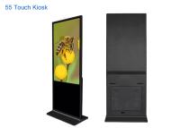 China 55 Inch Floor Standing LCD Touch Screen Advertising Display Digital Signage for sale