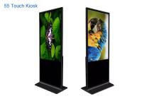 China 55 Inch Floor Standing LCD Touch Screen Advertising Display Digital Signage for sale