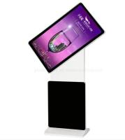 China SAMSUNG Panel Interactive Digital Signage Floor Standing Rotating Indoor LCD Touched Screen for Advertising for sale