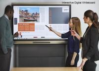 China 75 Inch LCD Touch Screen Kiosk Digital Whiteboard 1920 X 1080P Plug And Play for sale