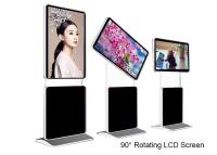 China 360° Rotating Free Standing LCD Signage Display for sale