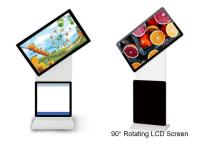 China 360° Rotating Free Standing LCD Signage Display for sale
