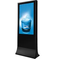 China 75 Inch Floor Standing Digital Signage 178 Degree Visible Angle For Indoor Ad for sale