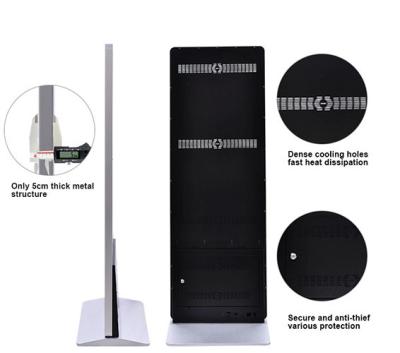 China 43'' LCD Panel Floor Standing Digital Signage For Indoor Advertising for sale