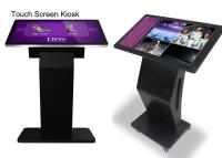 China 21.5 Inch Free Standing Touch Screen Kiosk 400 Cd/M² Brightness With Metal Housing for sale