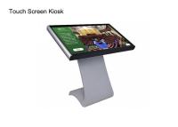 China 21.5 Inch Free Standing Touch Screen Kiosk 400 Cd/M² Brightness With Metal Housing for sale