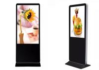 China HD Self Standing Interactive Touch Screen Kiosk 65 Inch Using LG / Samsung Panel for sale