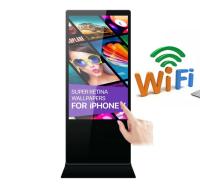 China Indoor Floor Standing Interactive Touch Screen Kiosk LCD Digital Signage Totem for sale