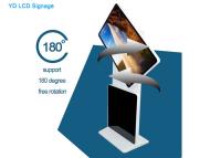 China 1080P Free Standing HD Interactive Lcd Touch Screen Kiosk Android System 8ms Response Time for sale