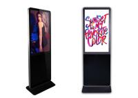 China LCD digital signage Full HD capacity touch technology wireless network WIFI with android system windows for sale