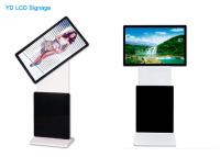 China 43 Inch Rotatable Floor Standing Kiosk 7*24 Hour Working With Loop Display Function for sale