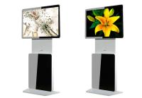 China 47 Inch Rotating LCD Touch Screen Kiosk High Brightness With Wide Viewing Angle for sale