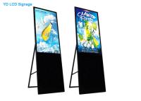 China 43 Inch Android Floor Standing Digital Signage LCD Totem Kiosk Brackets Support Wifi USB for sale