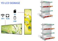 China Ultra Thin Indoor Digital Signage High Resolution 500 Nits For Supermarket for sale