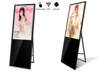 China 43 Inch Android Floor Standing Digital Signage LCD Totem Kiosk Brackets Support Wifi USB for sale