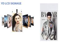 China Advertising Ceiling Mount Indoor Digital Signage With Tempered Safety Glass for sale