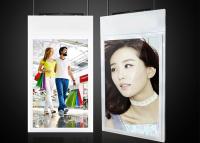 China Double Sided HD Advertising Kiosks Displays 43-55 Inch Hanging Installation for sale