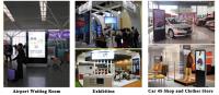 China 65 Inch 500 Nits LCD Advertising Display 1920x1080P For Shopping Mall for sale