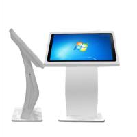 China K Shape Floor Standing Digital Signage Information Kiosk Auto Loop Display for sale