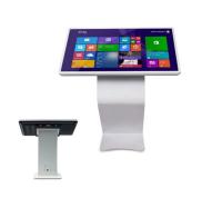 China K Shape Floor Standing Digital Signage Information Kiosk Auto Loop Display for sale