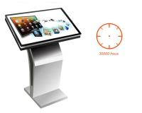 China K Shape Floor Standing Digital Signage Information Kiosk Auto Loop Display for sale