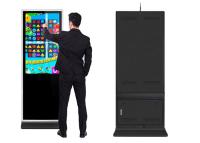 China 65 Inch LCD Advertising Player , Touch Screen Display Stand For Information for sale