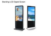 China 65 Inch LCD Advertising Player , Touch Screen Display Stand For Information for sale