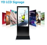 China Double Sided 42-65 Inch LCD Touch Screen Kiosk Full Tempered Glass Screen for sale
