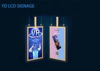 China 43 Inch Double Sided Kiosk , Ceiling Mount Indoor Display Signage For Advertising for sale