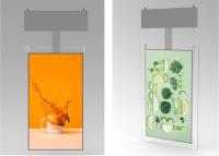China Double Sided LCD Advertising Display 43/55 Inch For Shopping Mall / Restaurant for sale