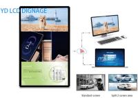 China Multi Touch LCD Digital Signage , Wall Mount LCD AD Player 15.6