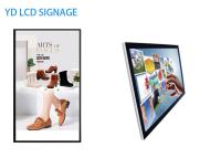 China Metal Shell Interactive Digital Signage Kiosk IPS Wide View Angle Easy Installation for sale