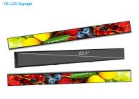 China Super Slim Stretched Indoor Digital Signage 450 Nit High Brightness for sale