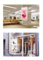 China Full High Definition LCD Advertising Display With High Brightness 350/700 Nits for sale