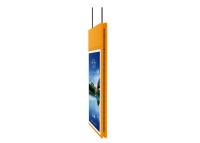 China Hanging Double Sided LCD Display Digital Signage 49 Inch For Chain Stores for sale