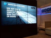 China Super Narrow Bezel LCD Video Wall LG Panel With 500 Nits High Brightness for sale