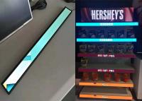 China Supermarket Shelf Edge LCD Advertising Display 23.1'' With Durable Metal Case for sale