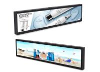 China Supermarket Shelf Edge LCD Advertising Display 23.1'' With Durable Metal Case for sale
