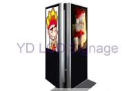 China Multi Touch Digital Signage Floor Standing Installation For Messages Display for sale