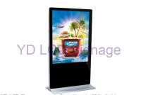 China All In One PC LCD Digital Signage Floor Stand For Information Checking for sale