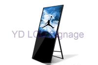 China 1920*1080 Digital Signage Floor Stand , Durable Vertical Digital Signage Display for sale