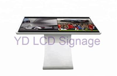 China Interactive LCD Touch Screen Information Kiosk Floor Standing Installation for sale
