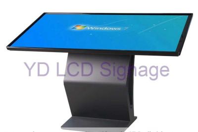 China Freestanding LCD Touch Screen Kiosk Indoor AD Player With 178 View Angle for sale